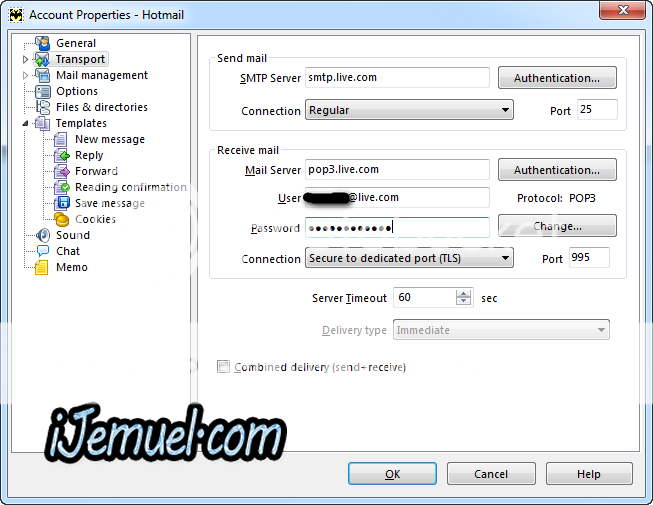 How To Setup Hotmail in The Bat! Email Client | iJemuel