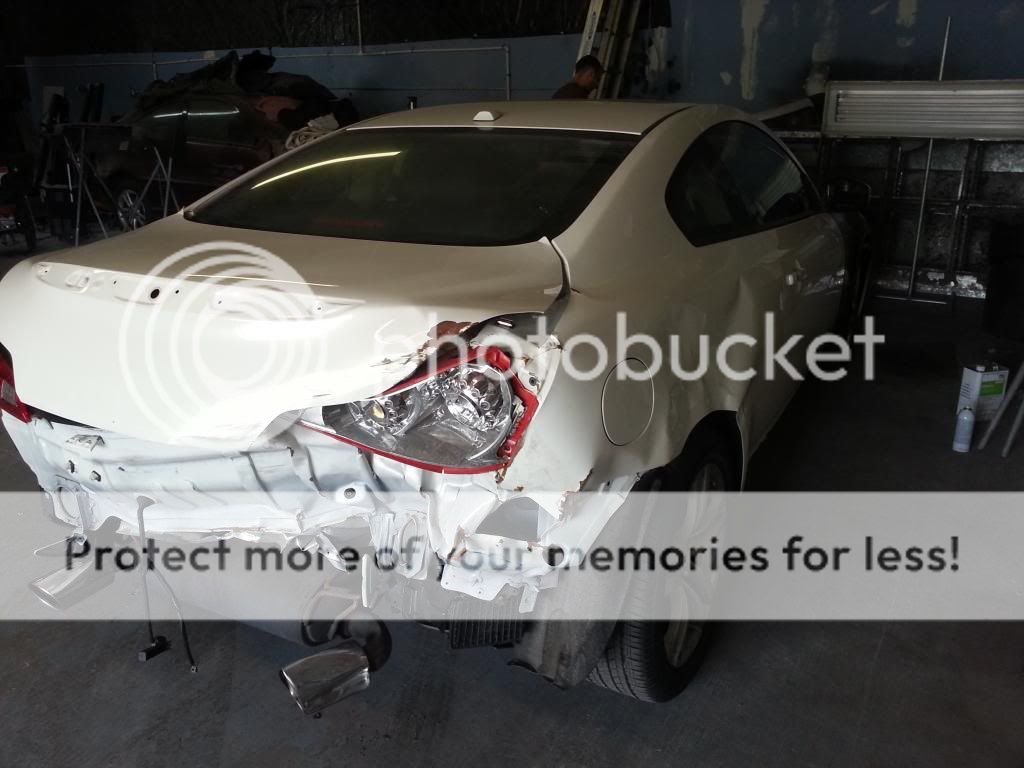 my g37X coupe rear end repair project | Infiniti G35 G37 Forum